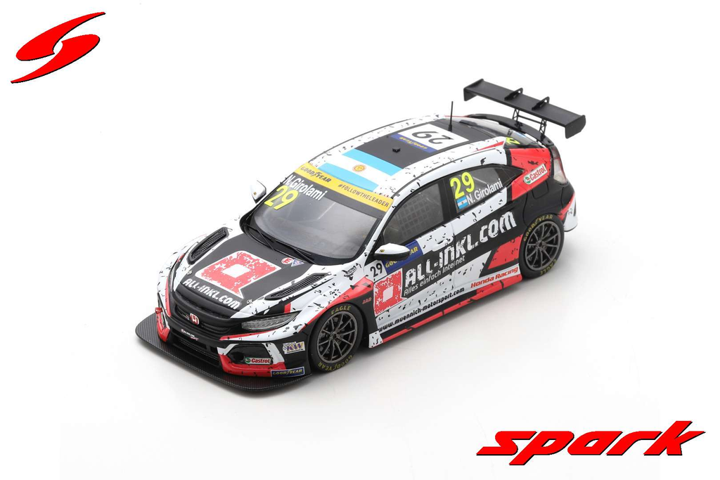 Spark : Honda Civic Type R Tcr │ No.29 All-inkl.de Münnich Motorsport ...